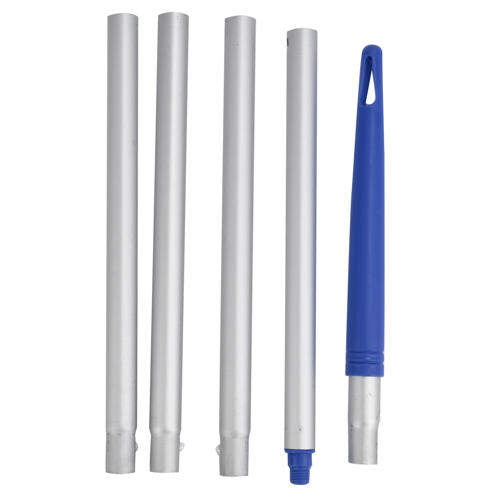 5 Section Pool Connecting Pole with Hook Handle Easily Connect Swimming ...