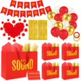 5 Senses Gift Bags for Him With Labels And Tissue Paper,12.6"X8.7"X4 ...