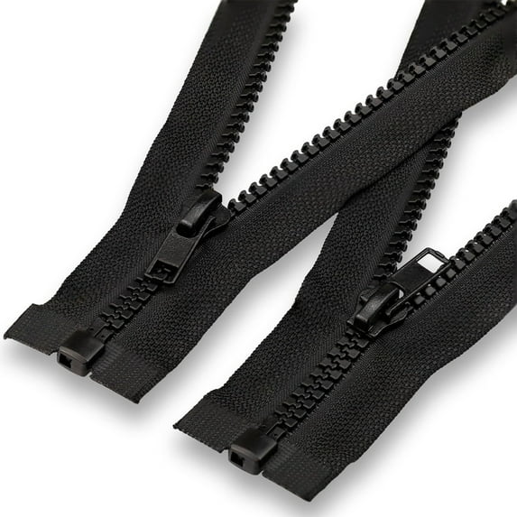 #5 Separating Sewing Zipper for Jacket: YZSFIRM 2Pcs Red 14 inch ...