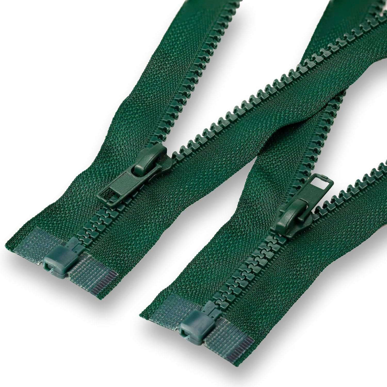 #5 Separating Sewing Zipper for Jacket: YZSFIRM 2Pcs Red 14 inch ...