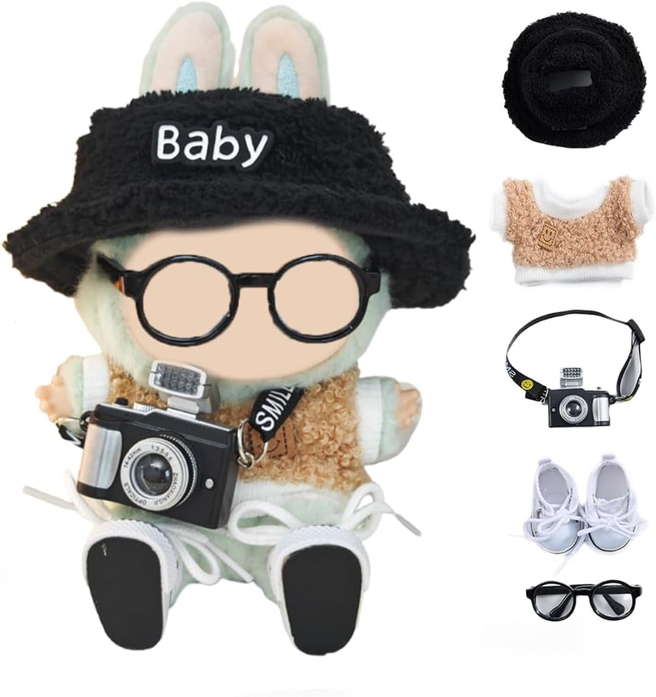 5 Set 17cm Doll Clothes - Clothes for Labubu Dolls Outfit - Accessories ...