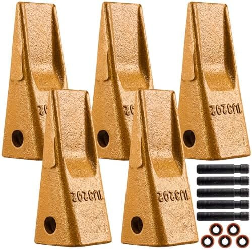 5 Set 1U3202 Bucket Teeth J200 Series General Purpose Dirt Excavator ...