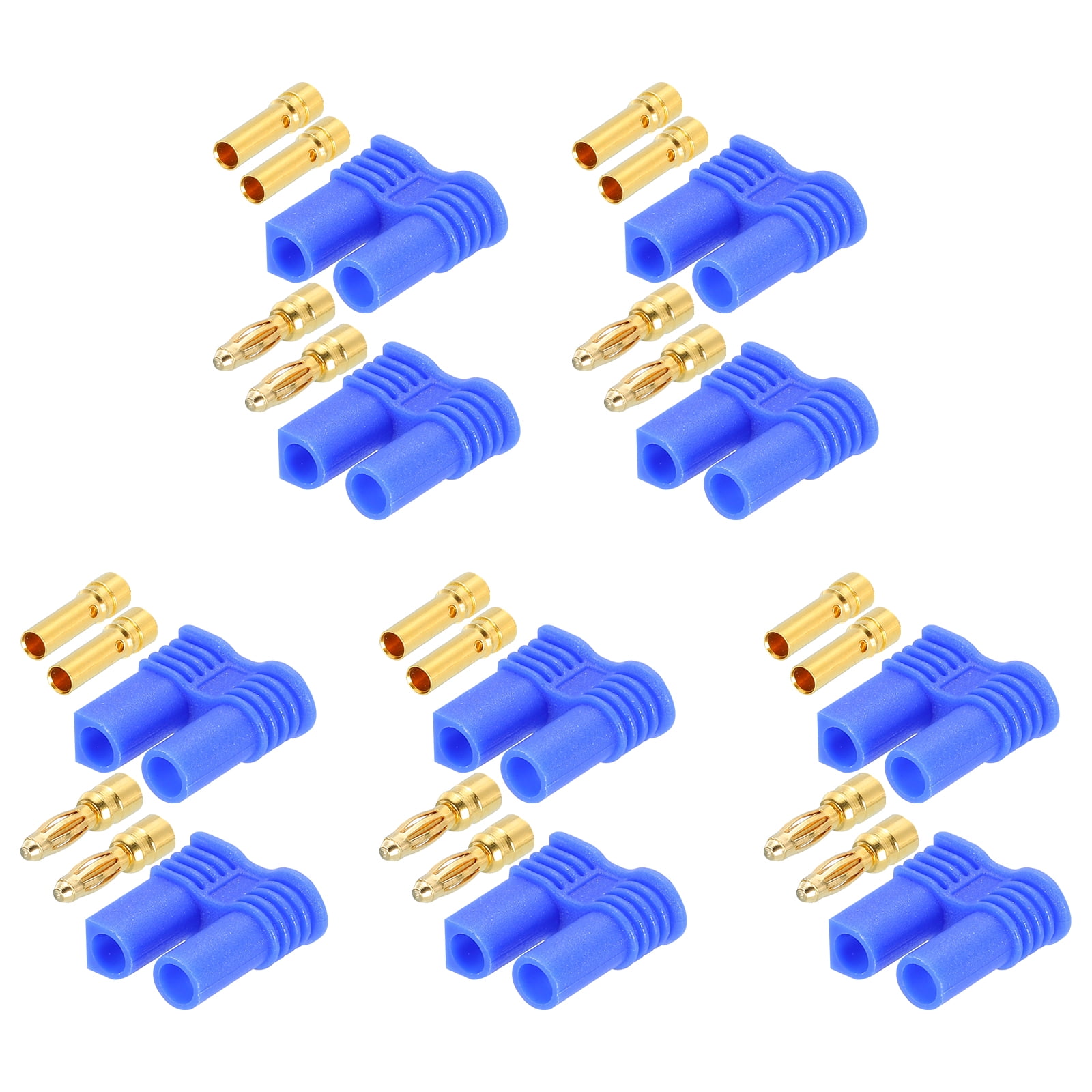 5 Set Banana Plugs Connector 4.3mm Male 3.2mm Female Banana Plug for ...