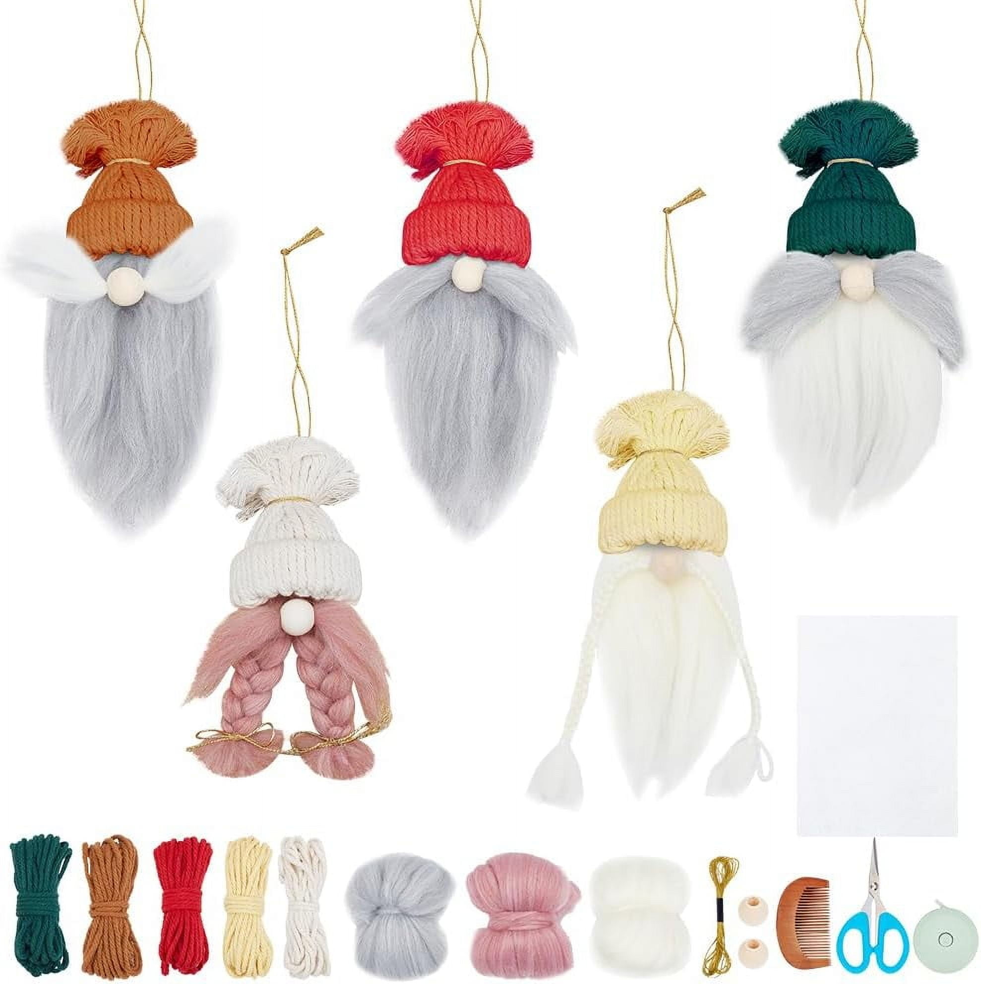 5 Set Easy Macrame Kits for Adults Beginners DIY Macrame Dwarf Hanging ...