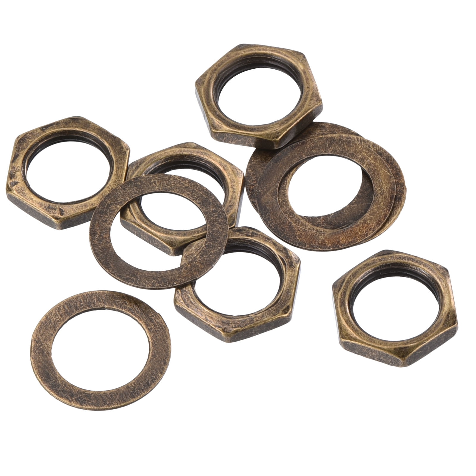 5 Set Guitar Nut and Washers M9 Guitar Input Output Jack Socket Nut ...