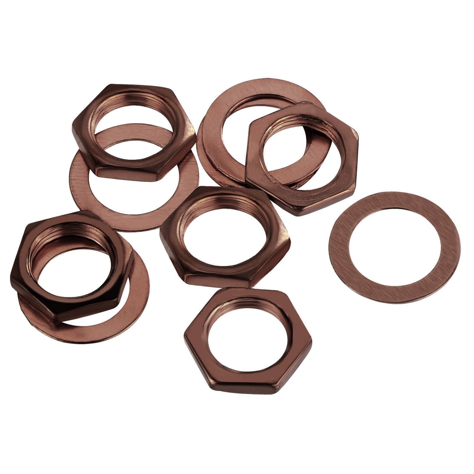 5 Set Guitar Nut and Washers M9 Guitar Input Output Jack Socket Nut ...