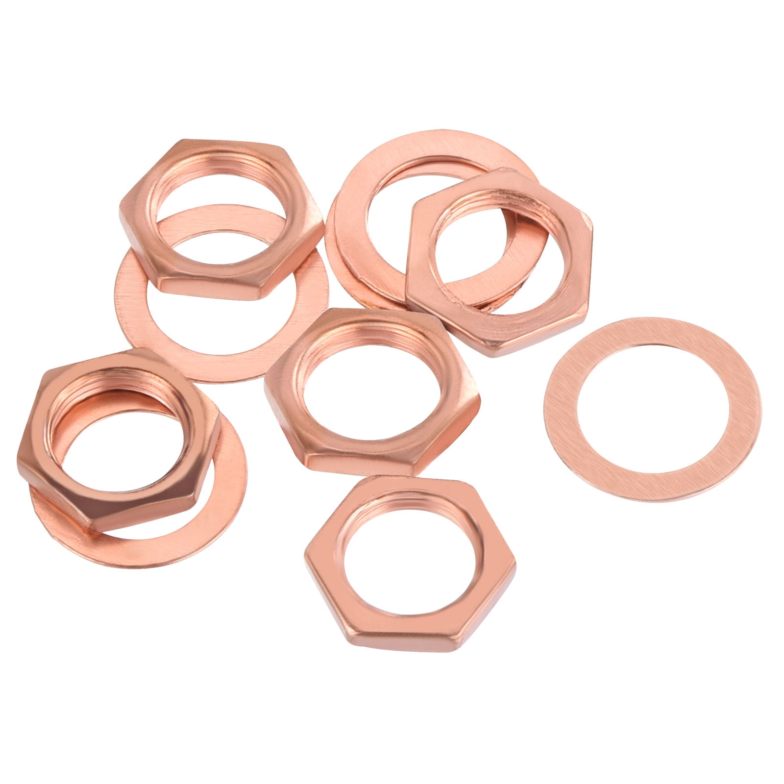 5 Set Guitar Nut and Washers M9 Guitar Input Output Jack Socket Nut ...