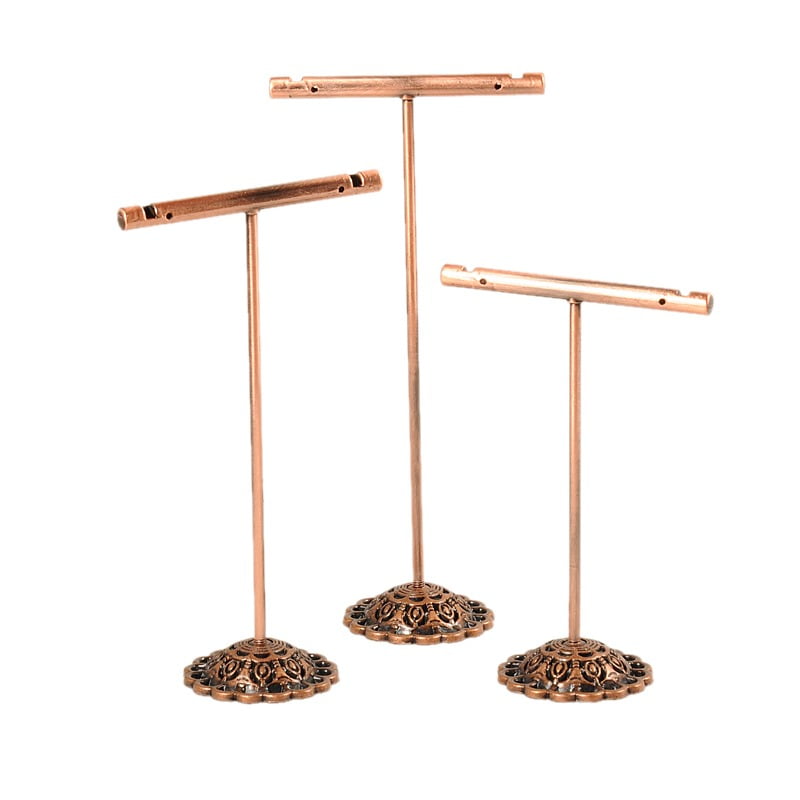 5 Set T Bar Iron Earring Displays Sets Jewelry Display Rack Jewelry ...