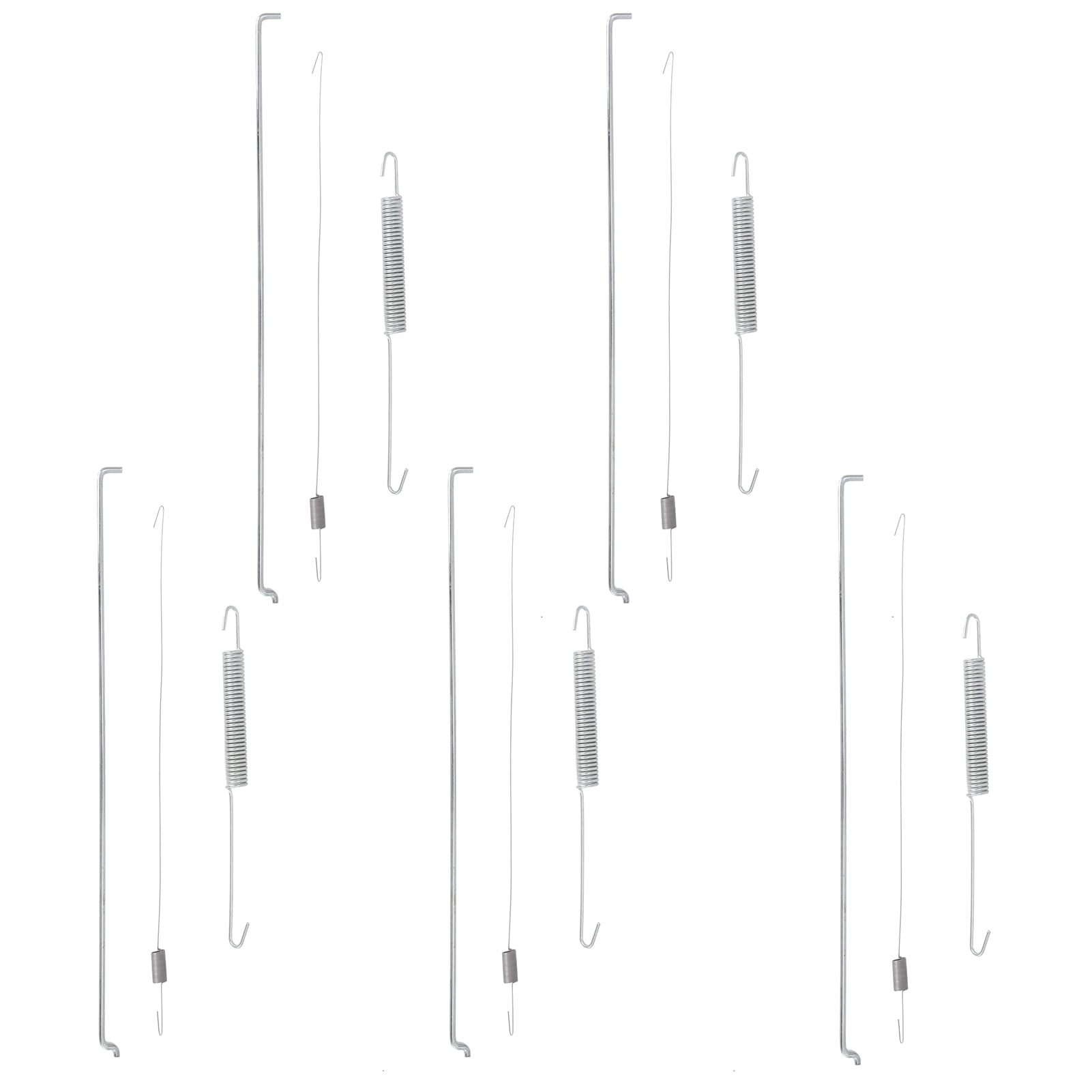 5 Set Throttle Return Spring Governor Rod Spring Link Kit Fit For 188F ...