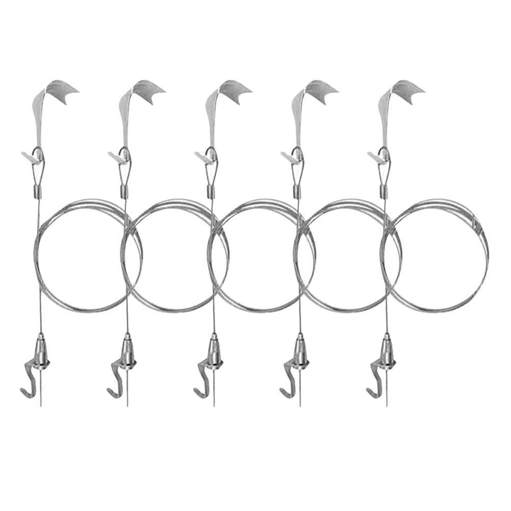 5 Sets Adjustable Picture Hanging Wire Kit With Stainless Steel Cable ...