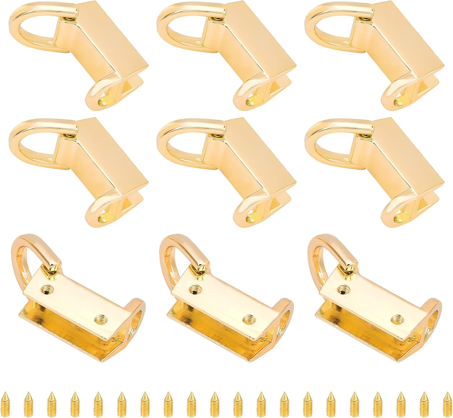 5 Sets Alloy Handbag Side Clip Buckles Purse Suspension Clasp with ...