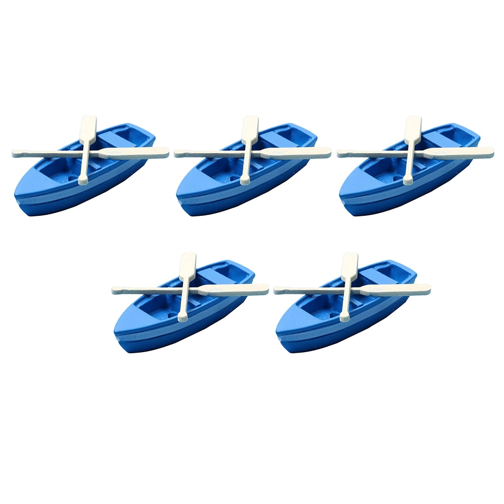 MERRYHAPY Mini Sailboat Models Wood 5 Sets 2.36X0.79X0.39Inch - Walmart.com