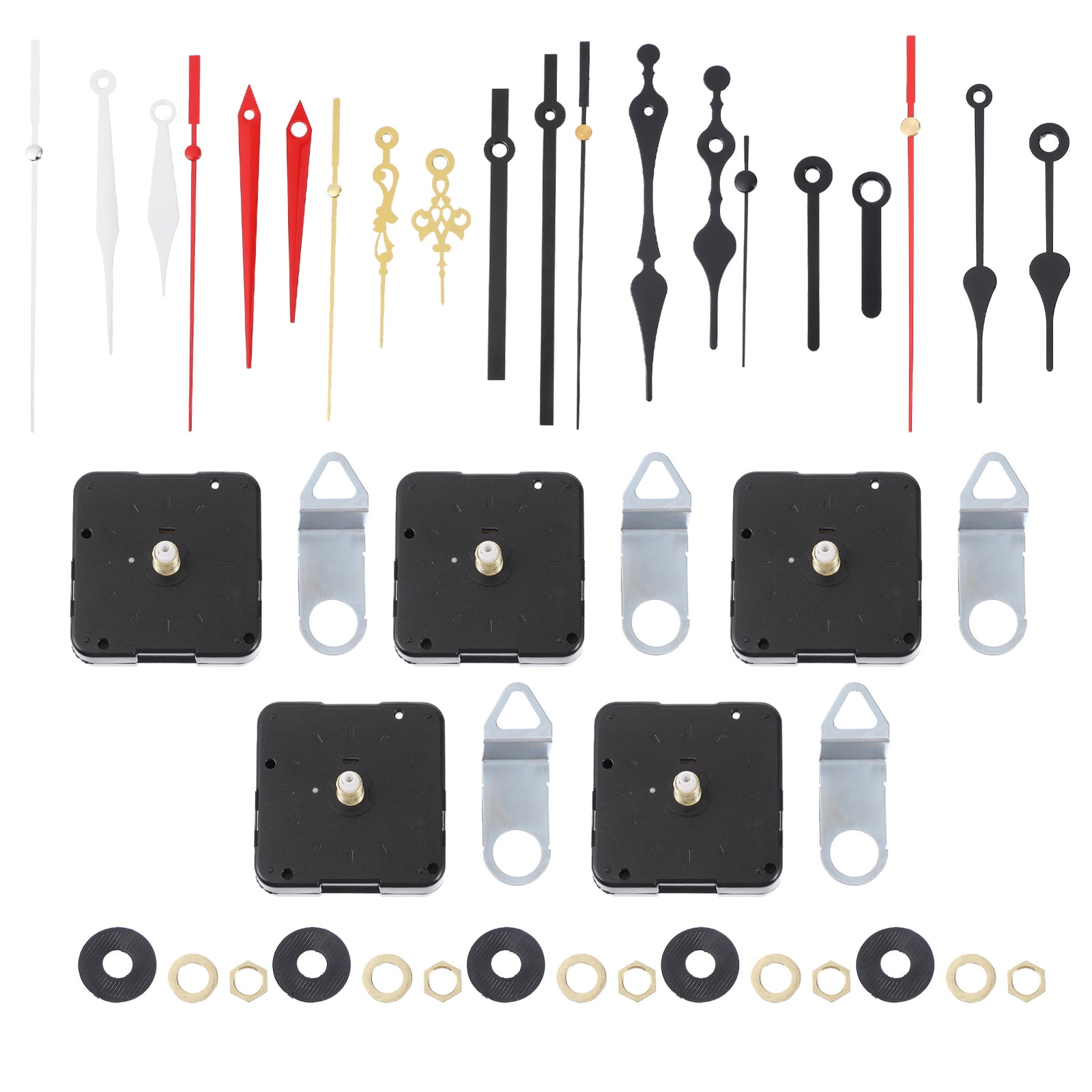 5 Sets Clock Pointer Accessories DIY Pointers Parts Movement ...