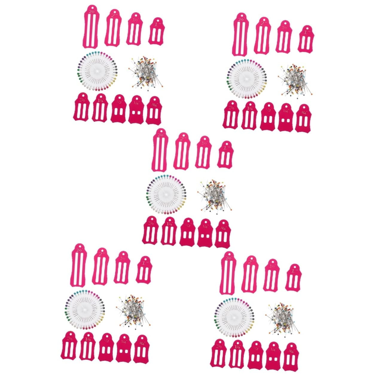 5 Sets Clothing Tailoring Set Tailoring Pin Ruler Quilling Tool Sewing ...