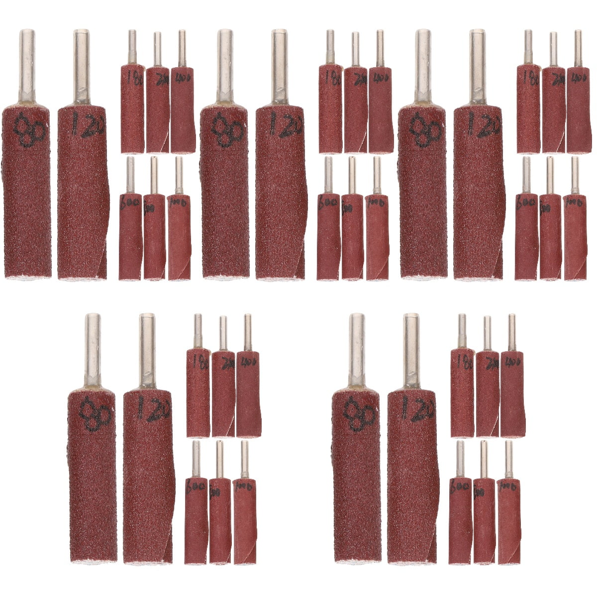 5 Sets Cone Shape Flap Disk Wheels Sanding Drums Rotary Tool - Walmart.com