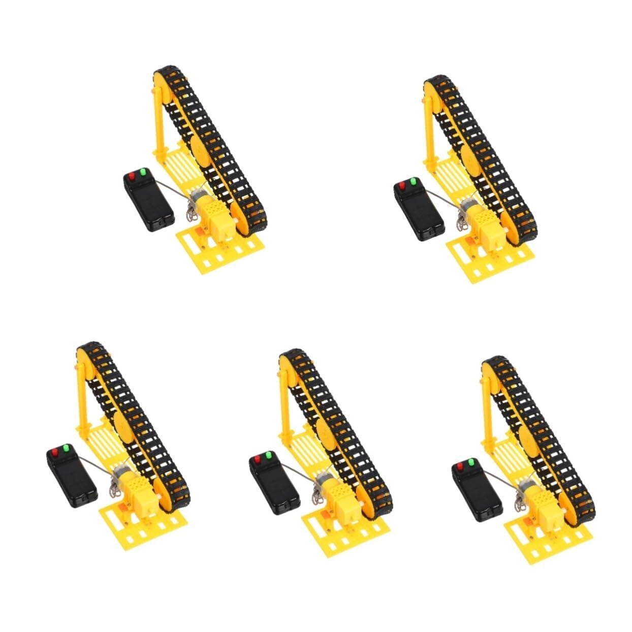 5 Sets Conveyor Belt Model Conveyor DIY Model DIY Conveyor Assemble Toy ...