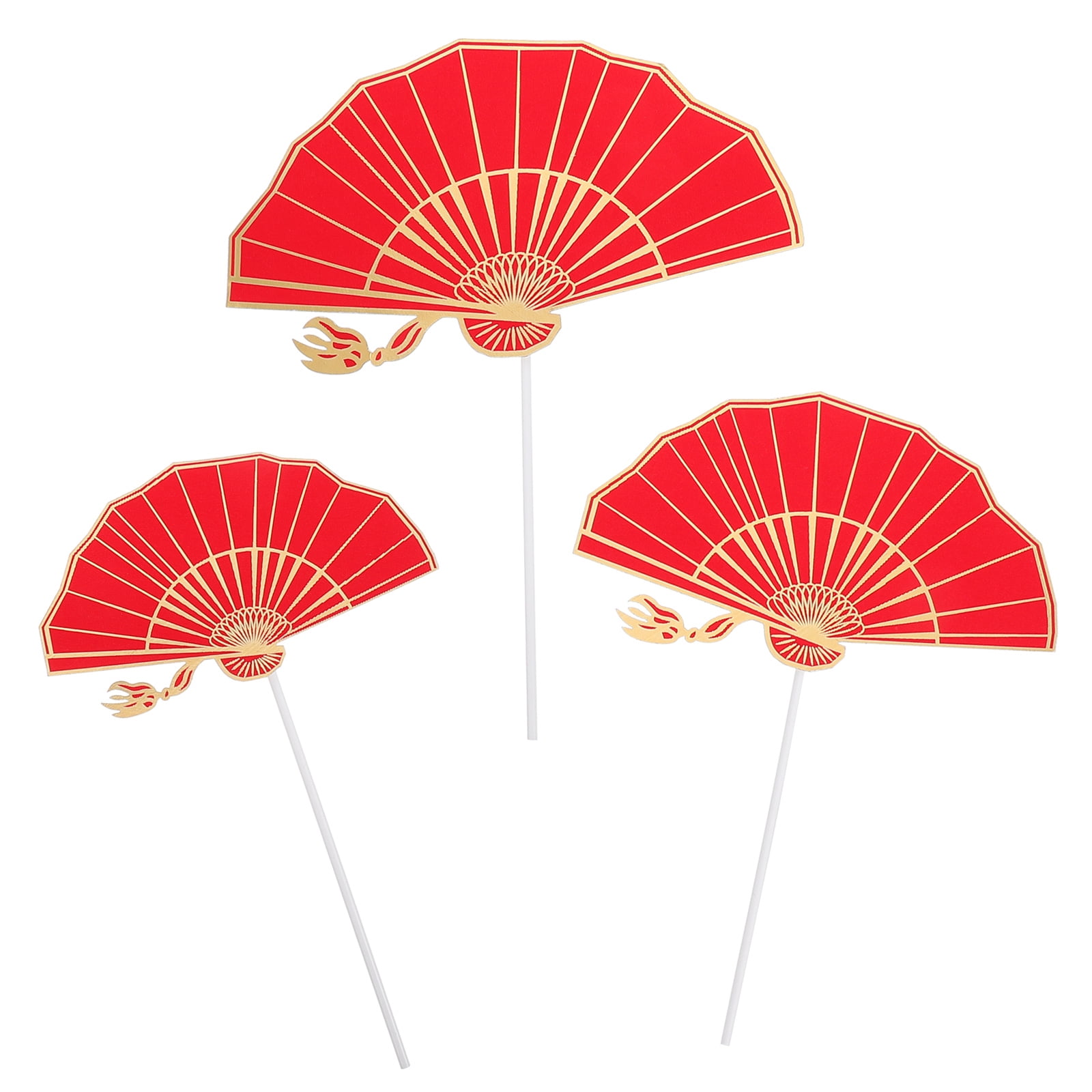 5 Sets Decor Japanese Cupcake Toppers Insert Card Decorative Decorate ...