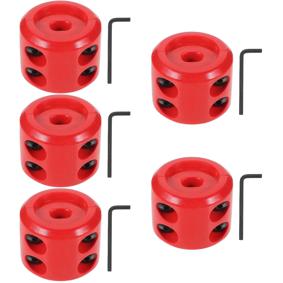 5 Sets Device Cord Protector Winch Cable Hook Wear Reduction Stopper ...