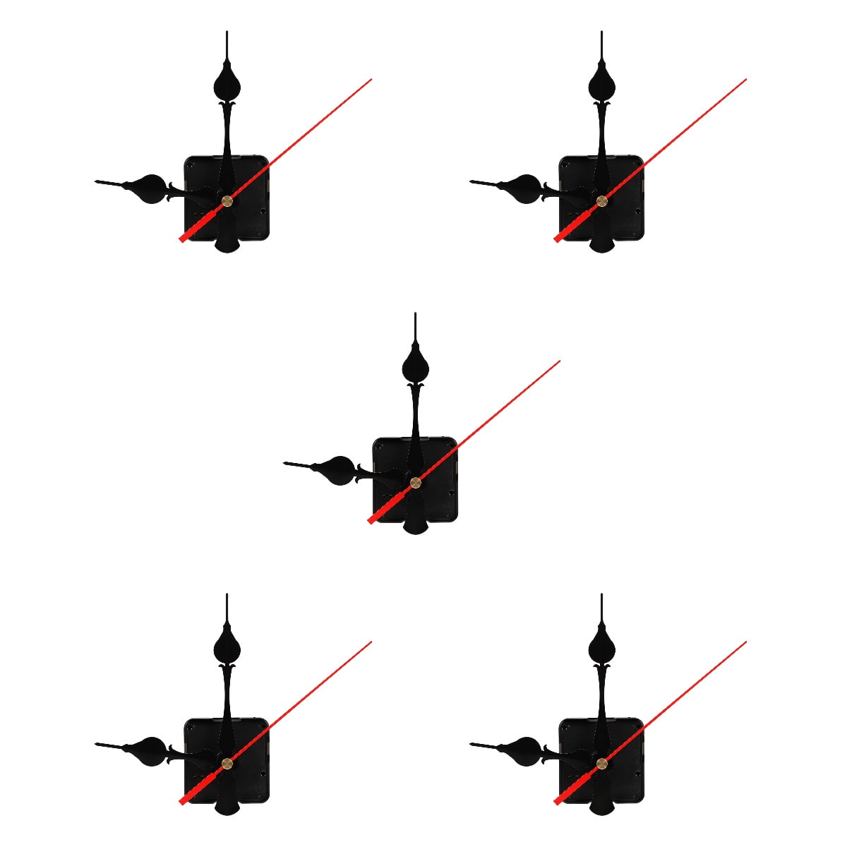 5 Sets Digital Clock Movement Hand Repair Replacement Parts Work ...