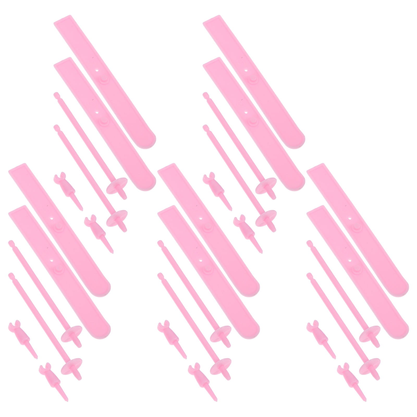 5 Sets Doll House Skis Doll House Skiing Props Mini House DIY Tiny Skis ...