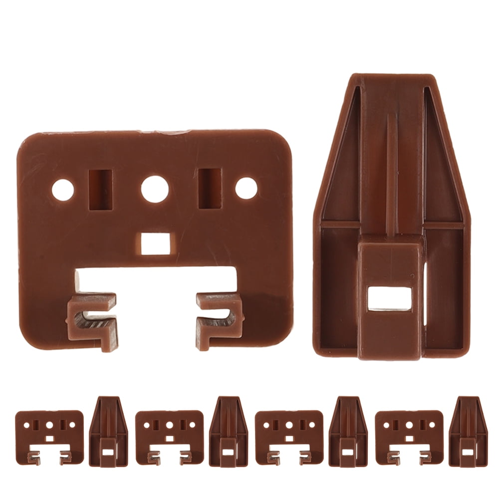 5 Sets Drawer Slides Repair Kits For Center Mount Drawer Guide Glides ...