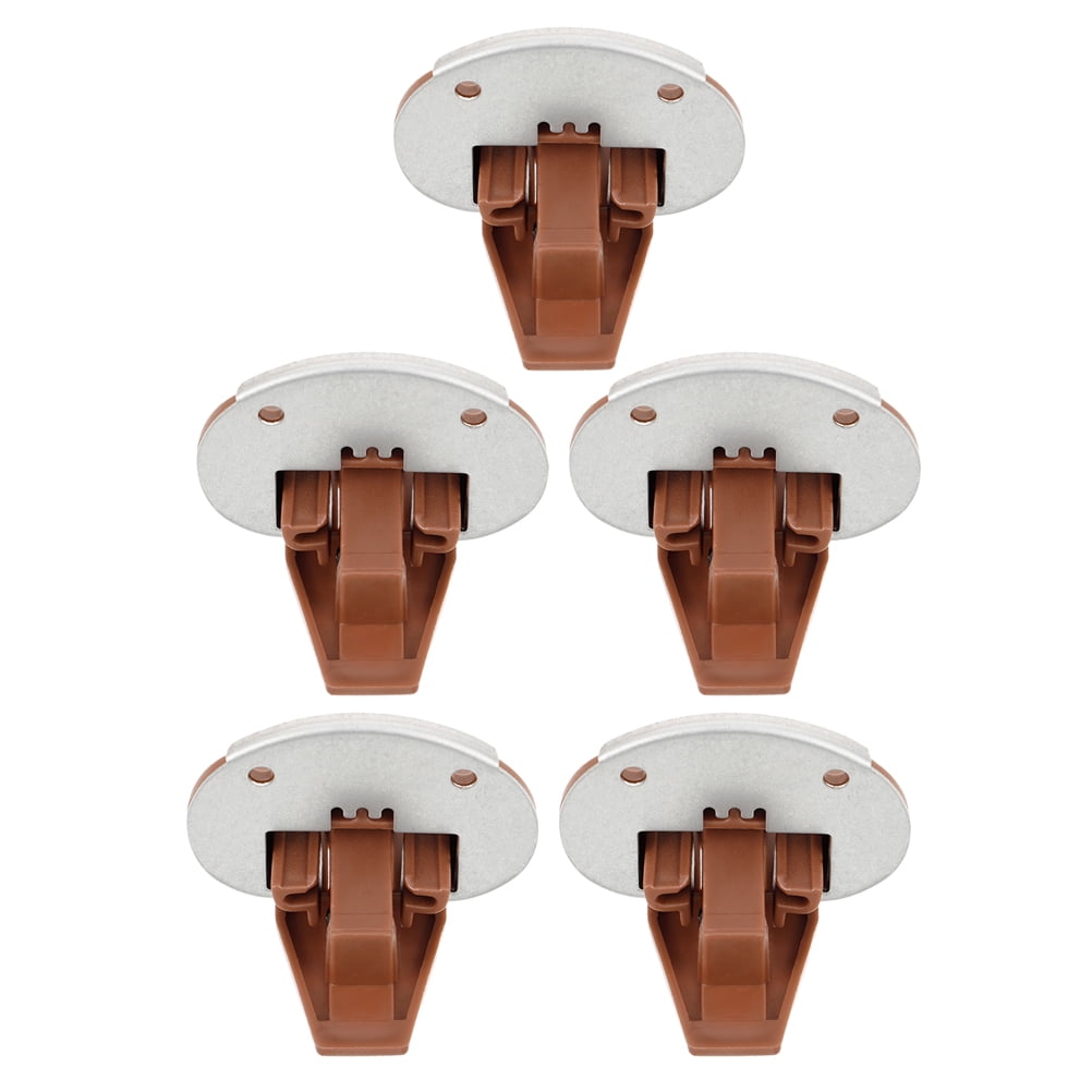 5 Sets Dresser Drawer Slide Stoppers Undermount Drawer Slides Stopper ...