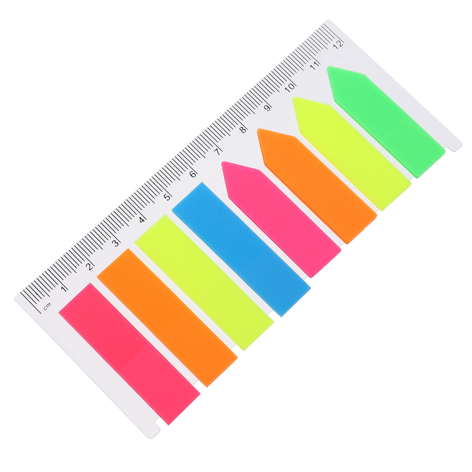 5 Sets Fluorescent Sticky Index Note Sticker Memo Notes Writable Tabs ...