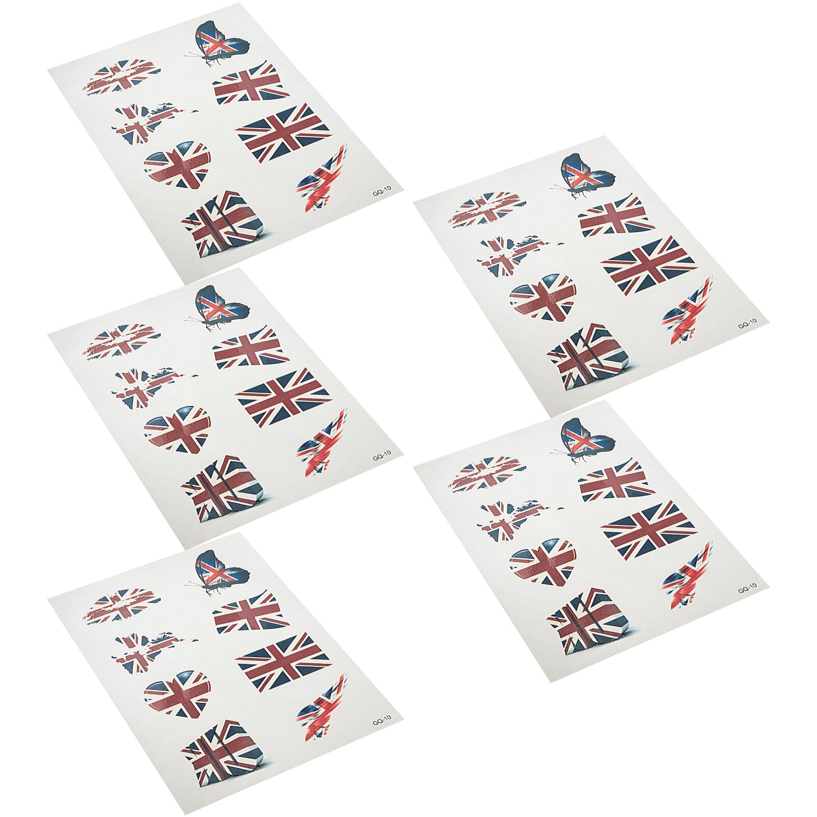 Yueyihe 5 Sets Football British Sticker Waterproof Stickers Convenient ...