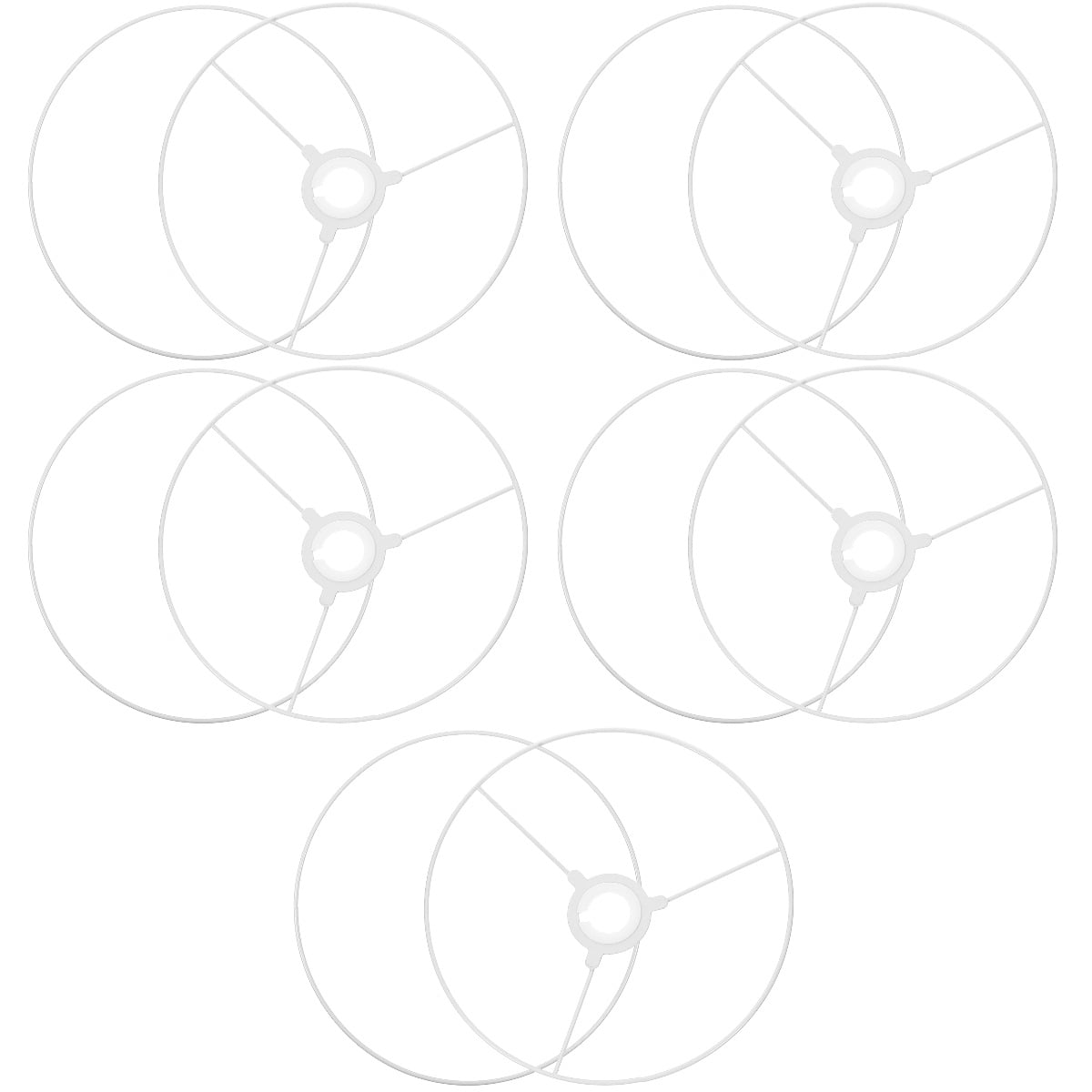 5 Sets Frame Lamp Shade Wire Lampshade for Table - Walmart.com