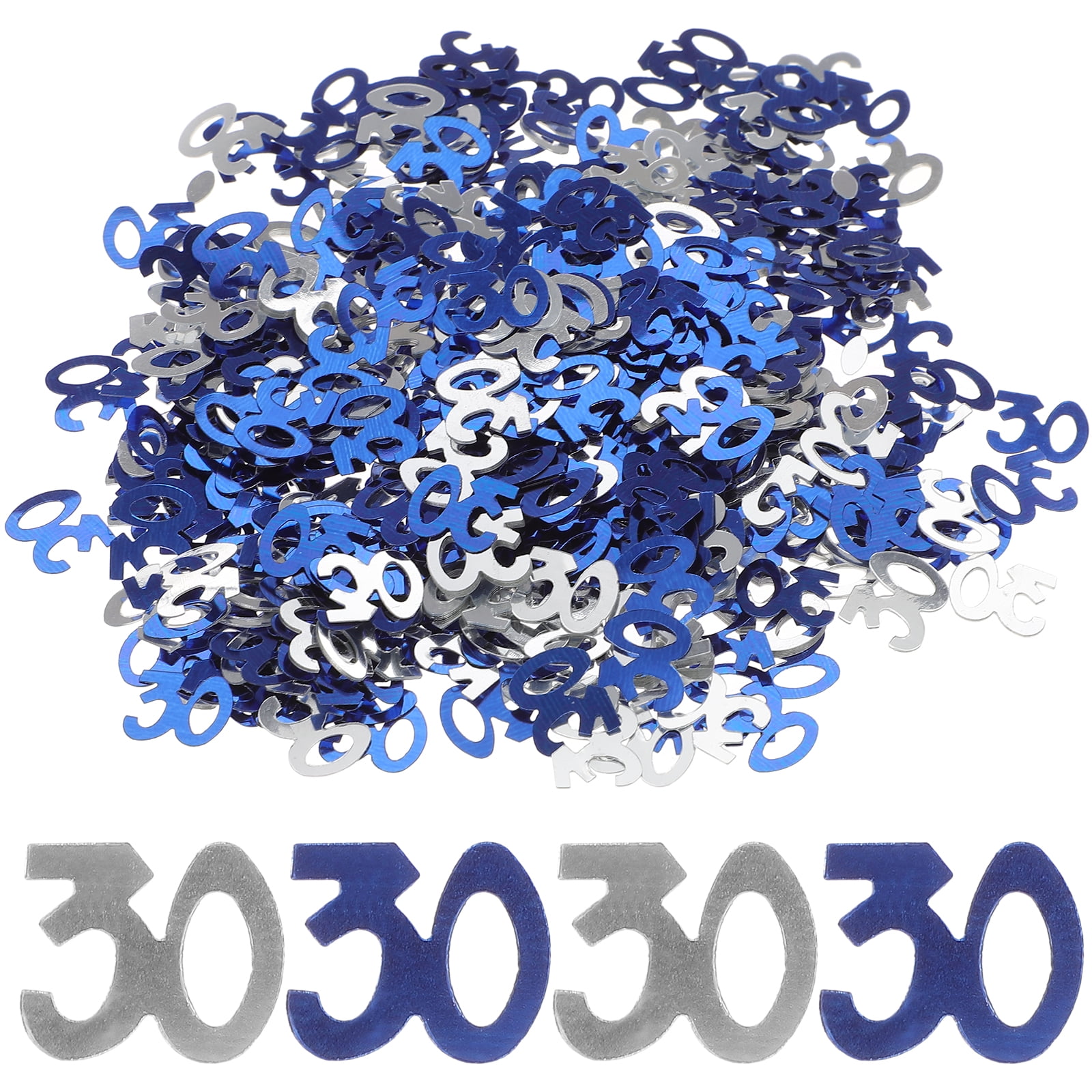 5 Sets Happy 30th Birthday Confetti 30th Anniversary Confetti Party ...