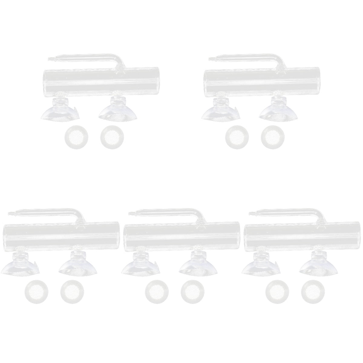 5 Sets High Borosilicate Glass Fish Tank Incubator Breeding Pond ...