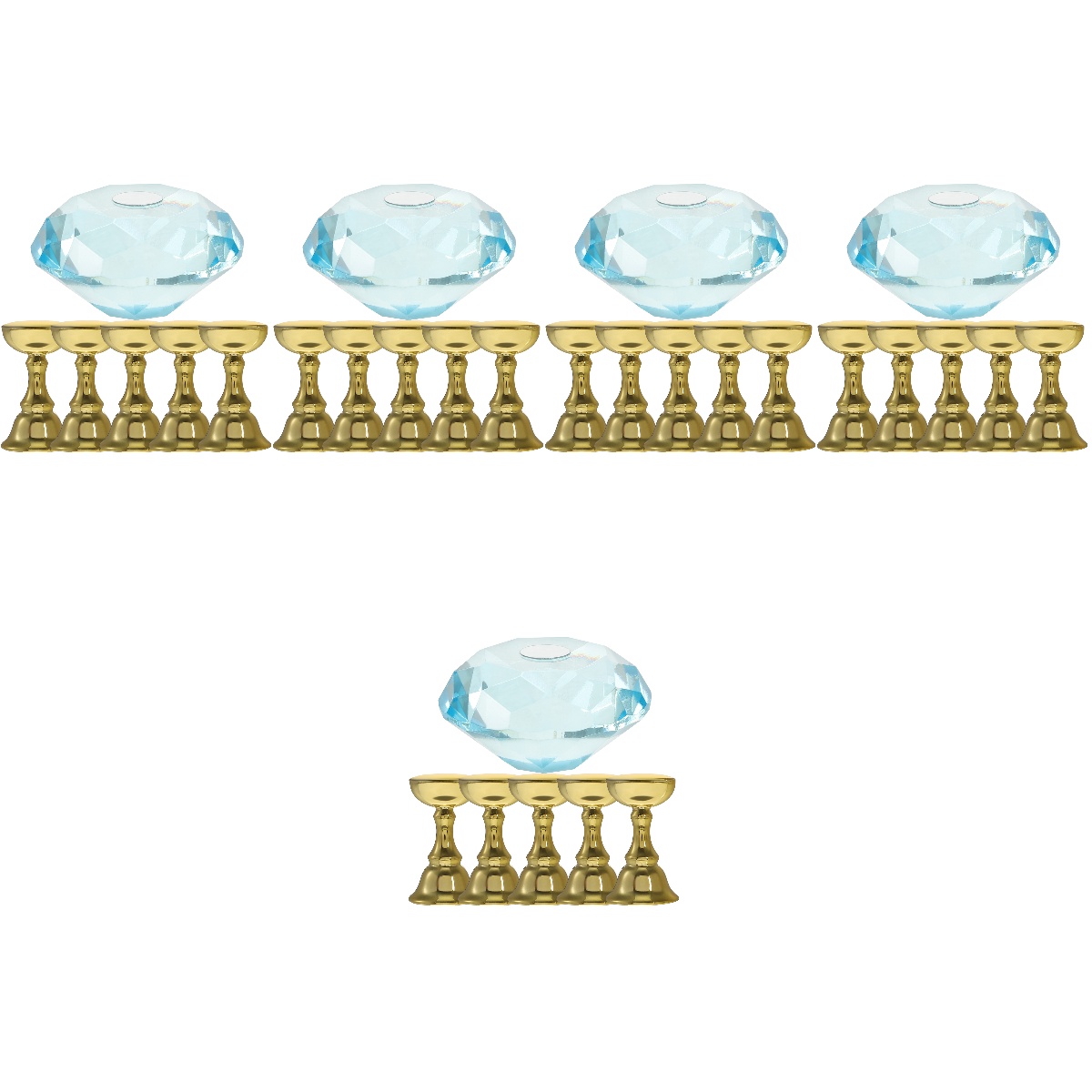 5 Sets Ingrown Toenail Tool Manicure Practice Base - Walmart.com