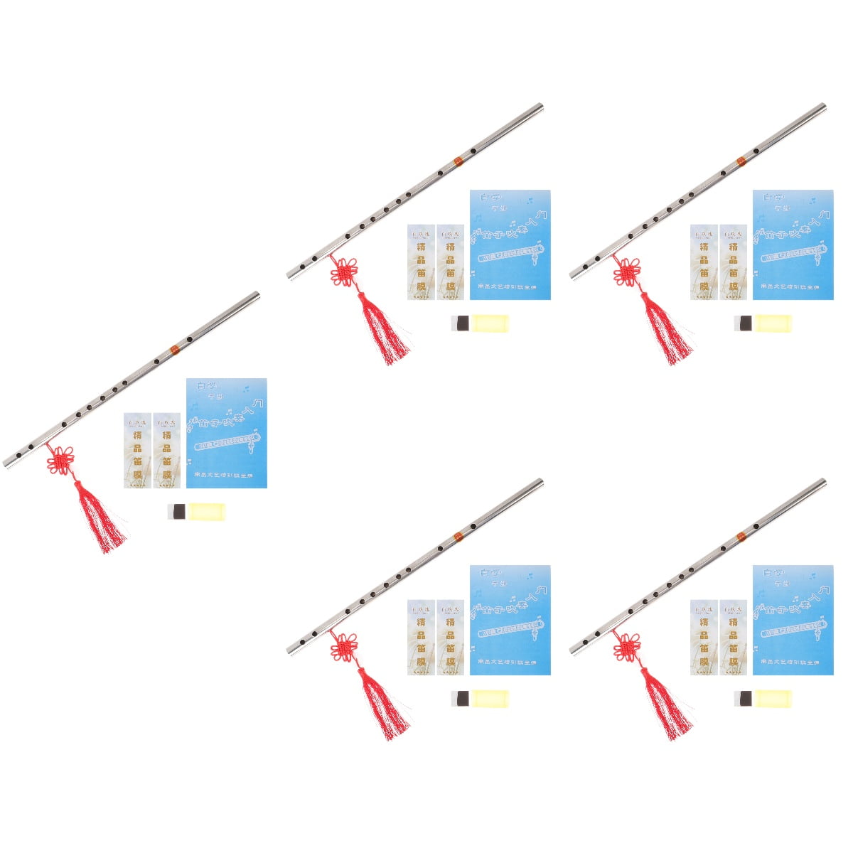 5 Sets Instrument Fife Chinese Flute Lightweight Child - Walmart.com