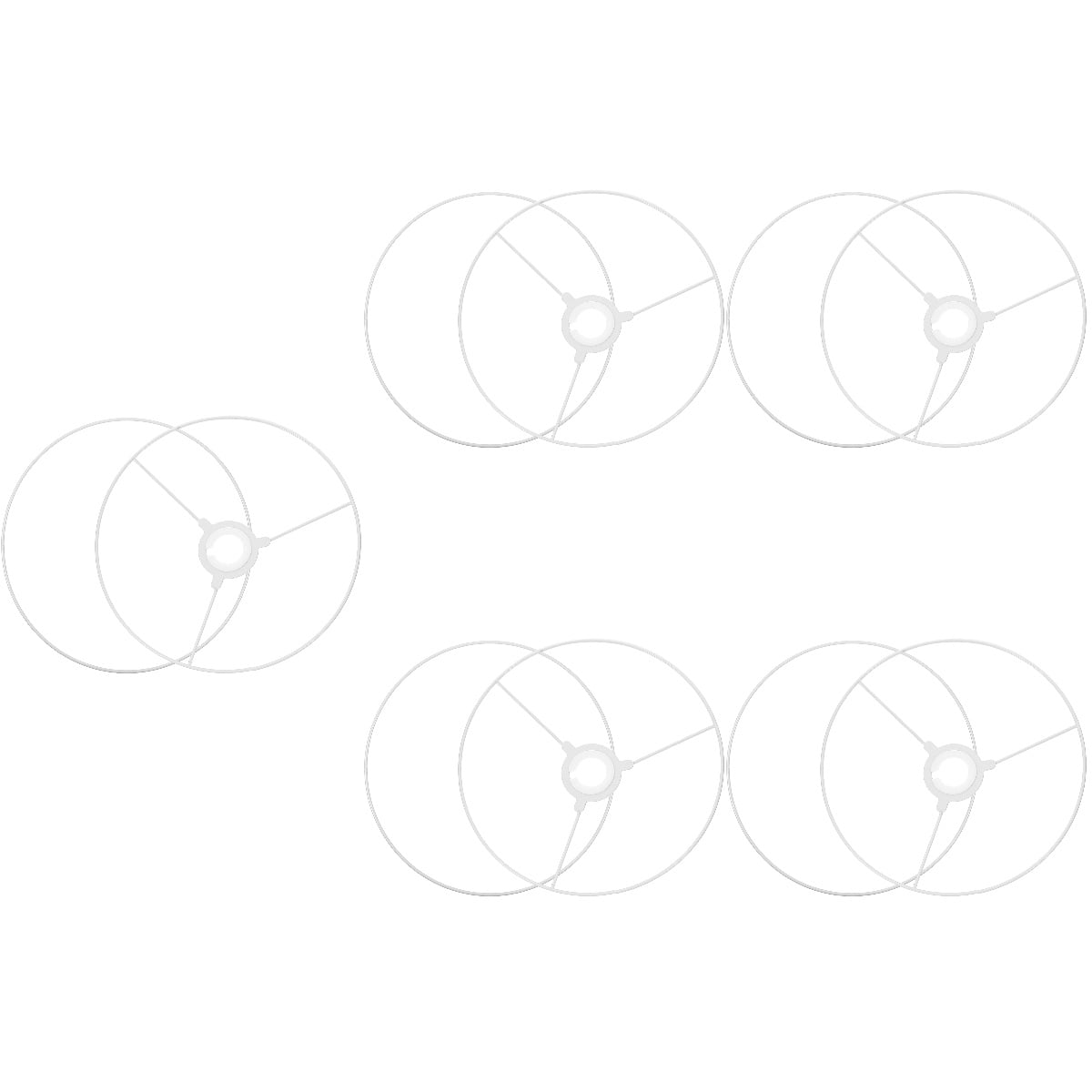 5 Sets Lamp Shade Wire Frame Lights Lampshade Fitter for Craft Projects ...