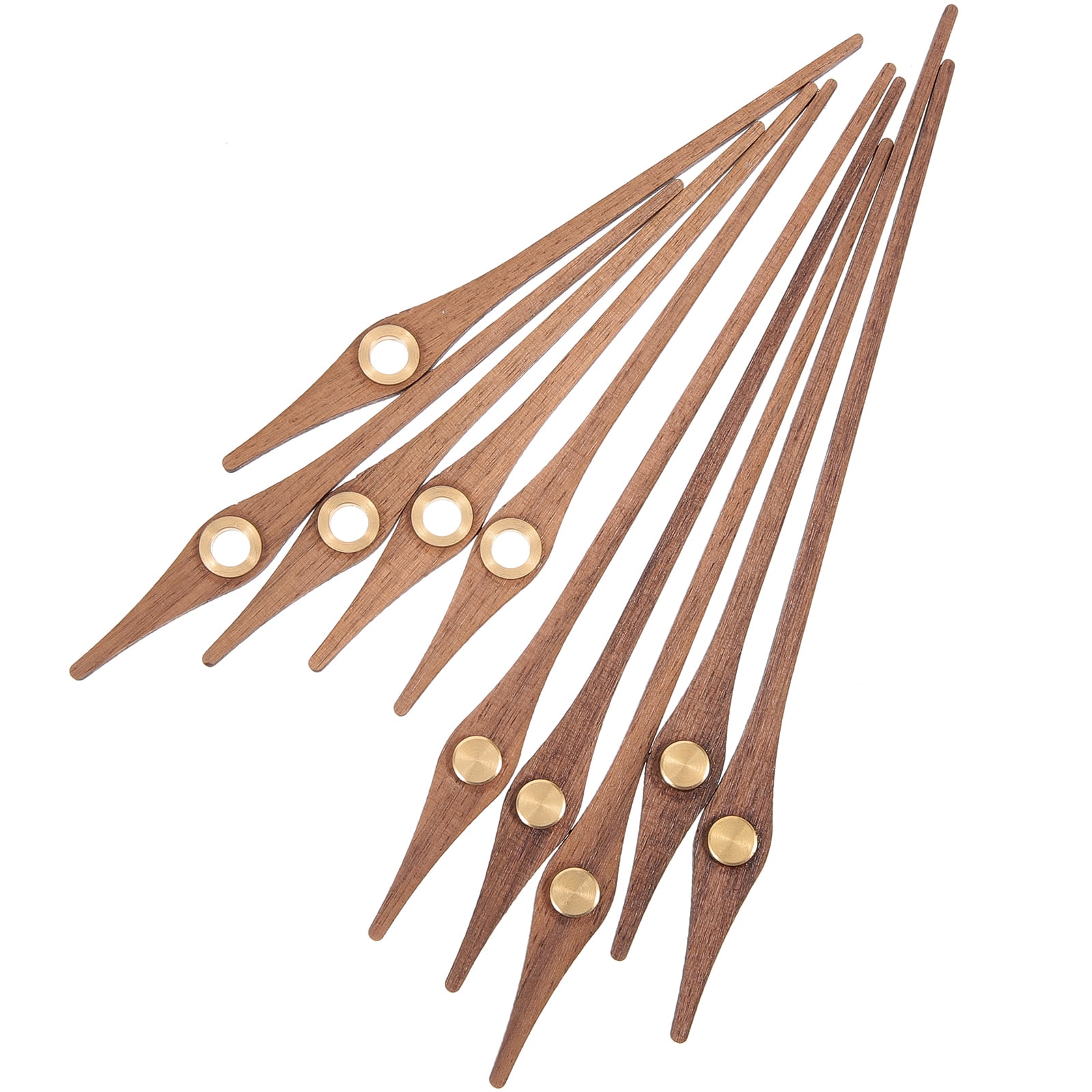 5 Sets Large Clock Mechanism Replacement Wooden Hands Kit Work ...