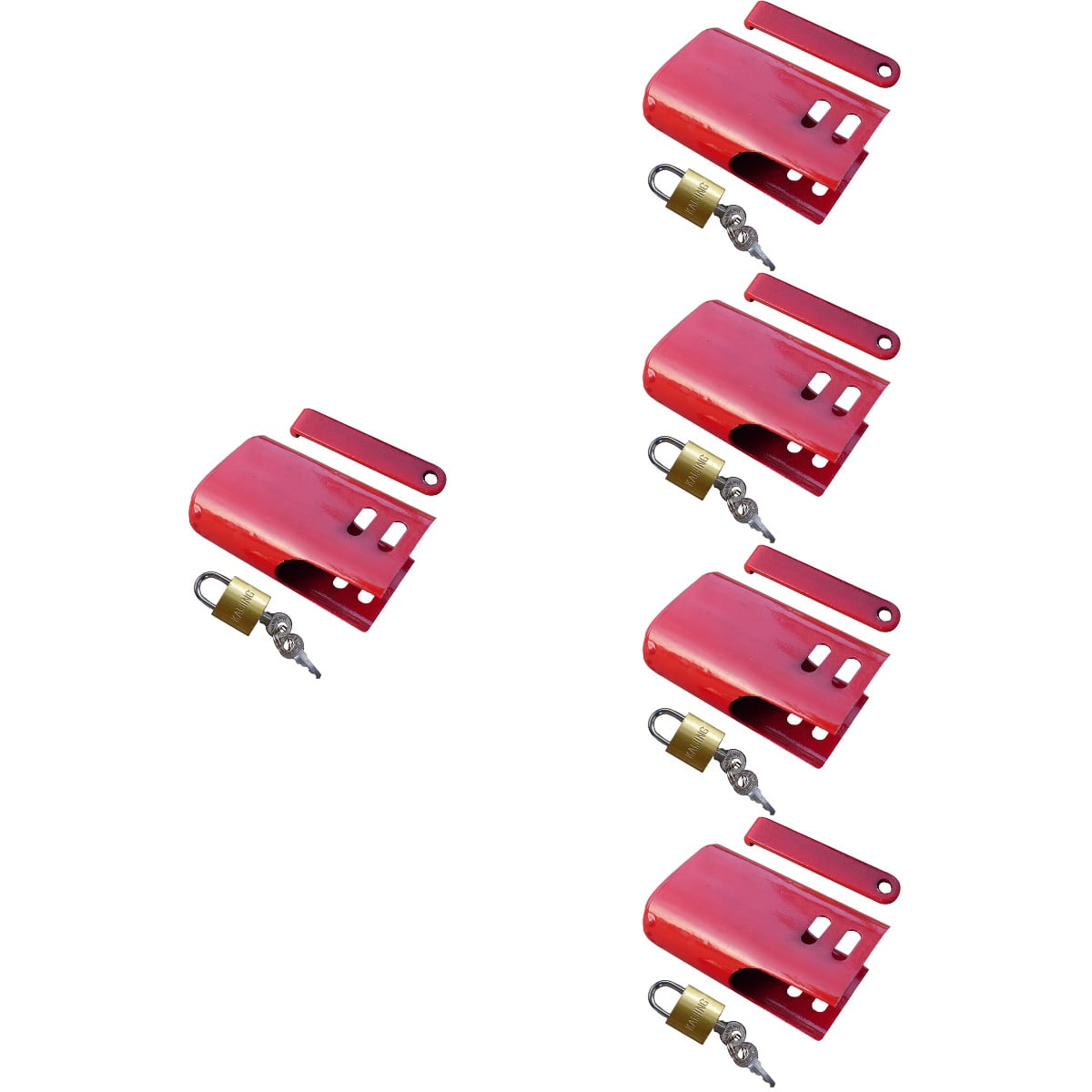 5 Sets Locking Hose Bib Cover Outdoor Faucet Security - Walmart.com