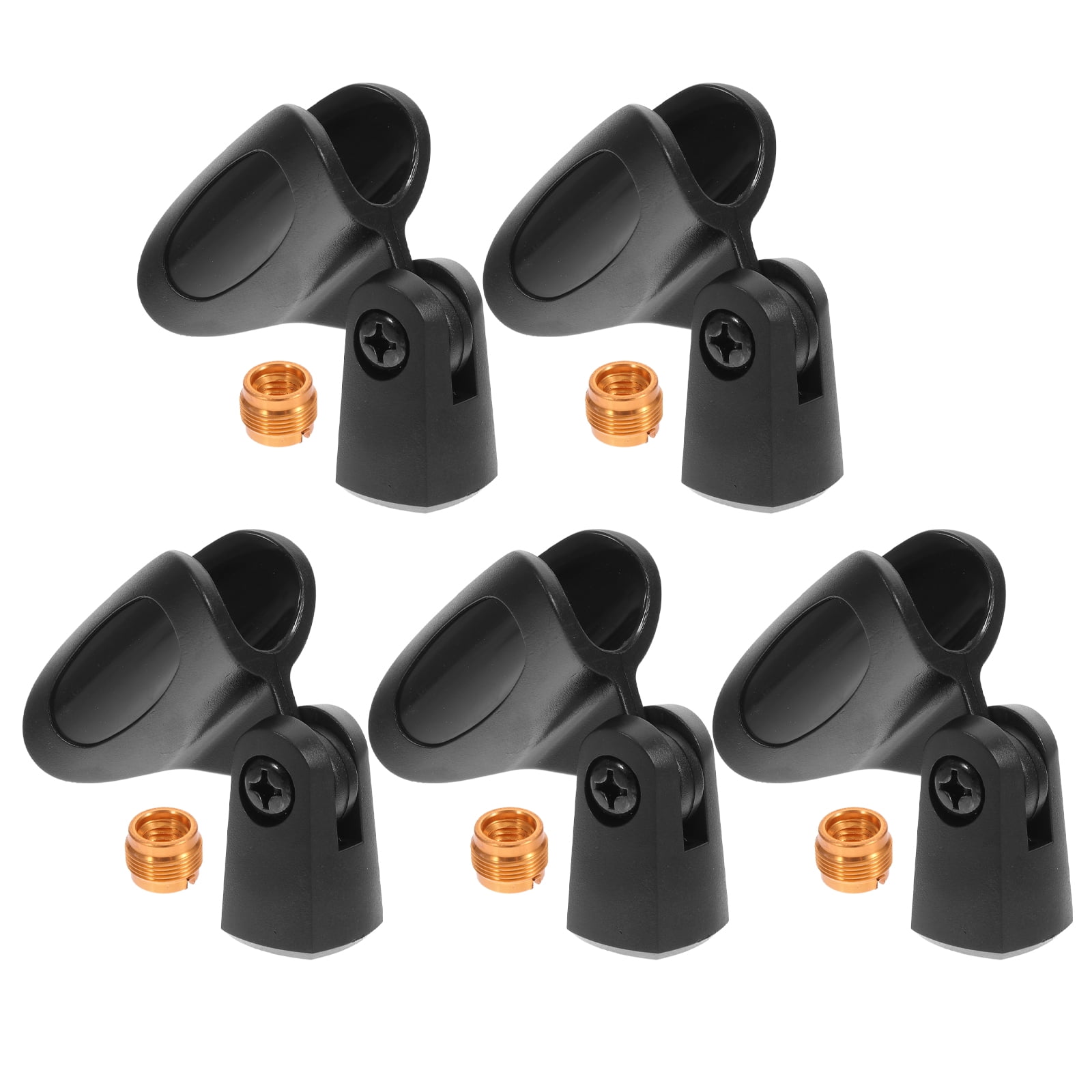 5 Sets Microphone Clip Lifter Holder Plastic Wireless Microphones ...