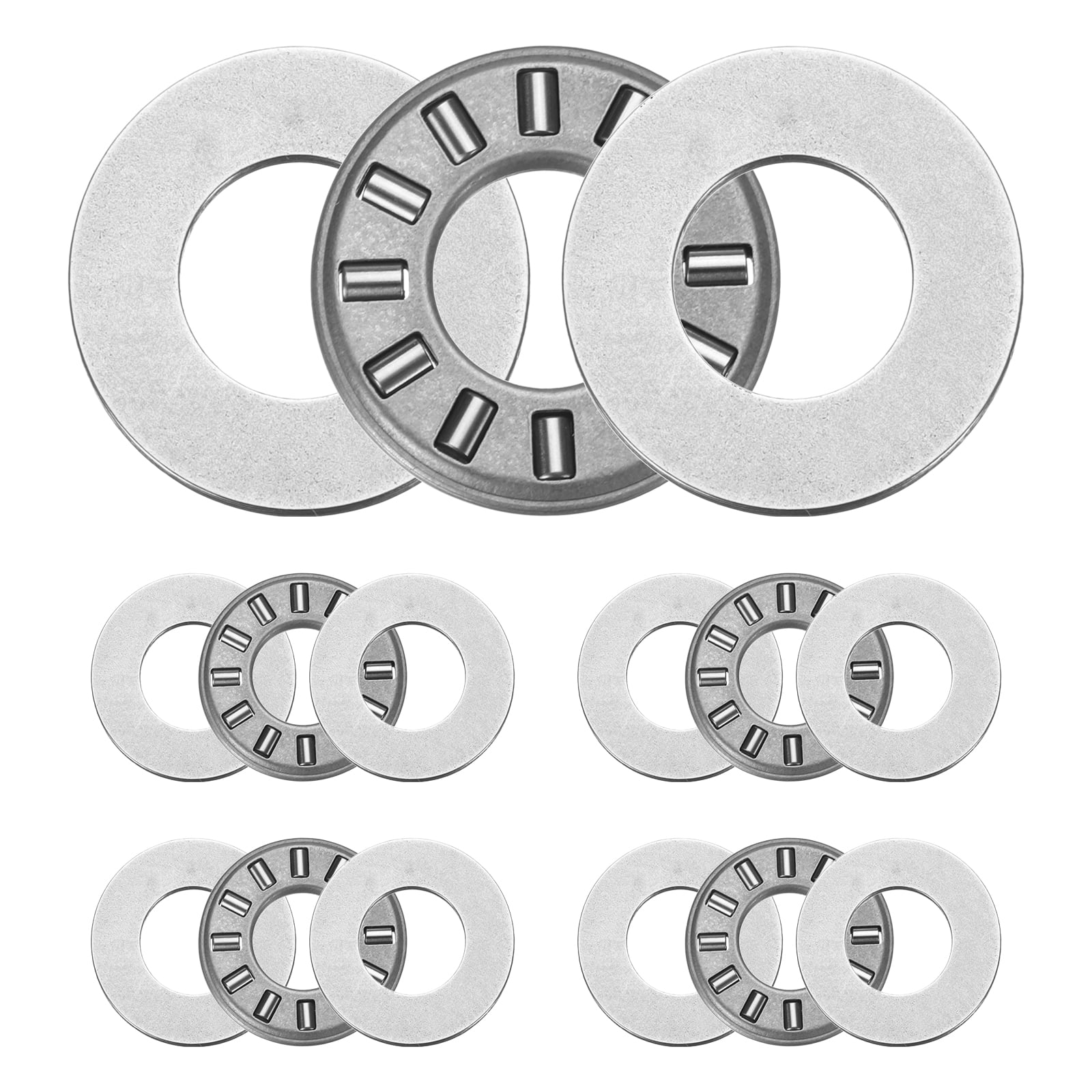 5 Sets NTA512+2TRA Thrust Needle Roller Bearings, 5/16 x 3/4 x 5/64 ...