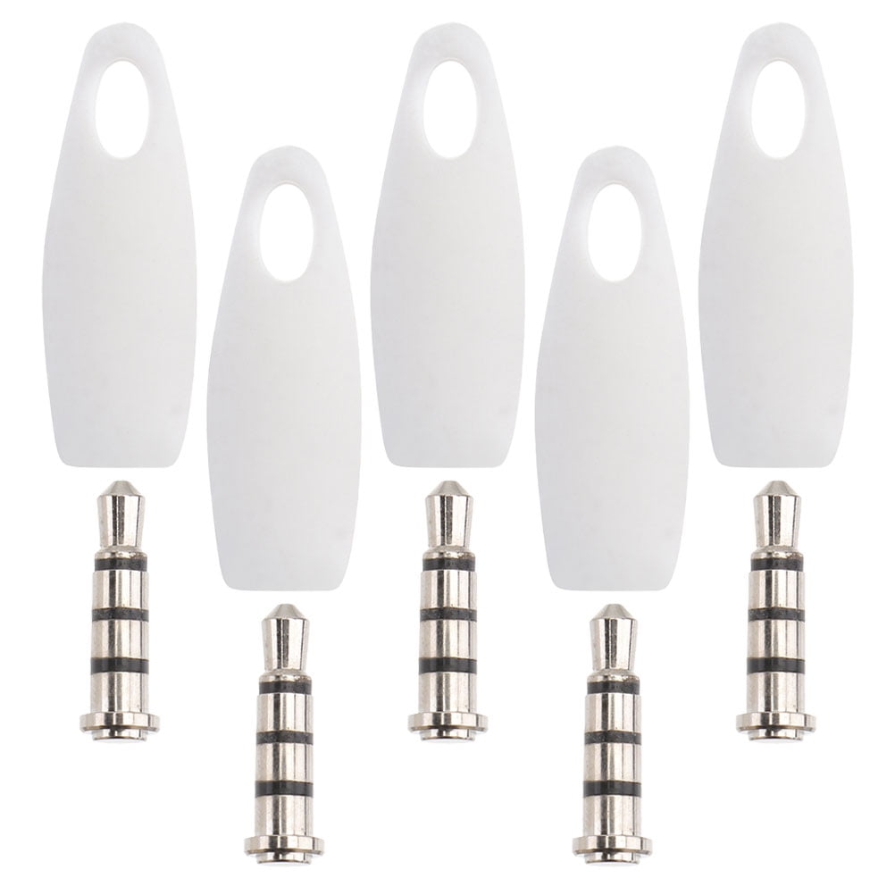 5 Sets Pc Microphone Blocker Headphone Jack Blocker Block Plug for ...