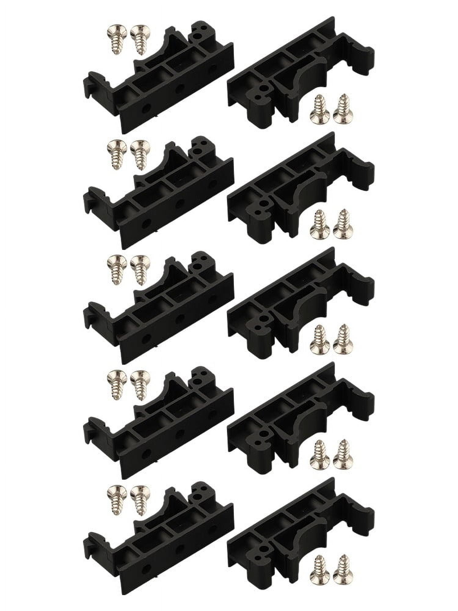 5 Sets Pcb Din For C45 Rail Mount Adapter Pcb Mount Bracket Clips Mount ...