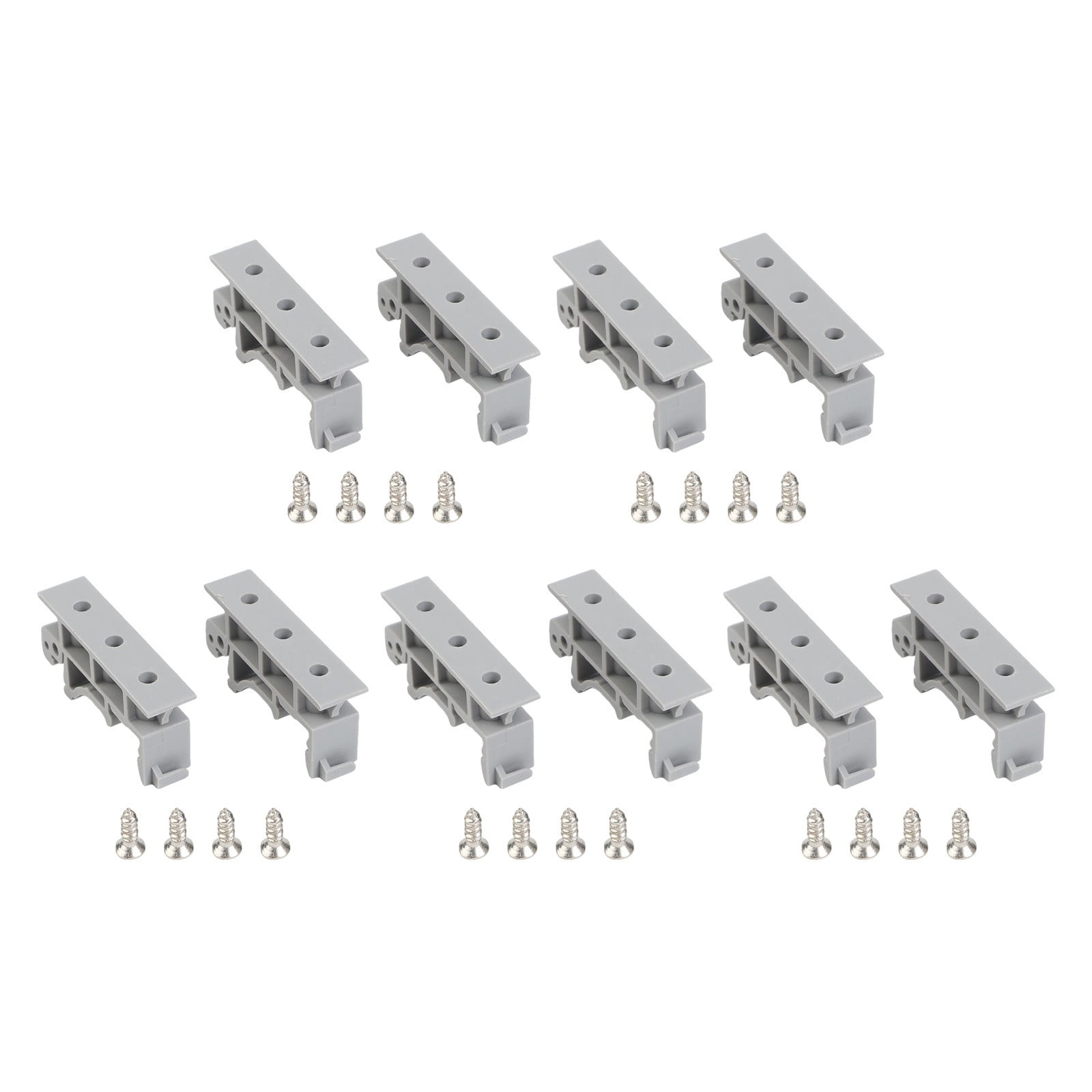 5 Sets Pcb Mounting Brackets For C45 Rail Mount Adapter For Secure ...