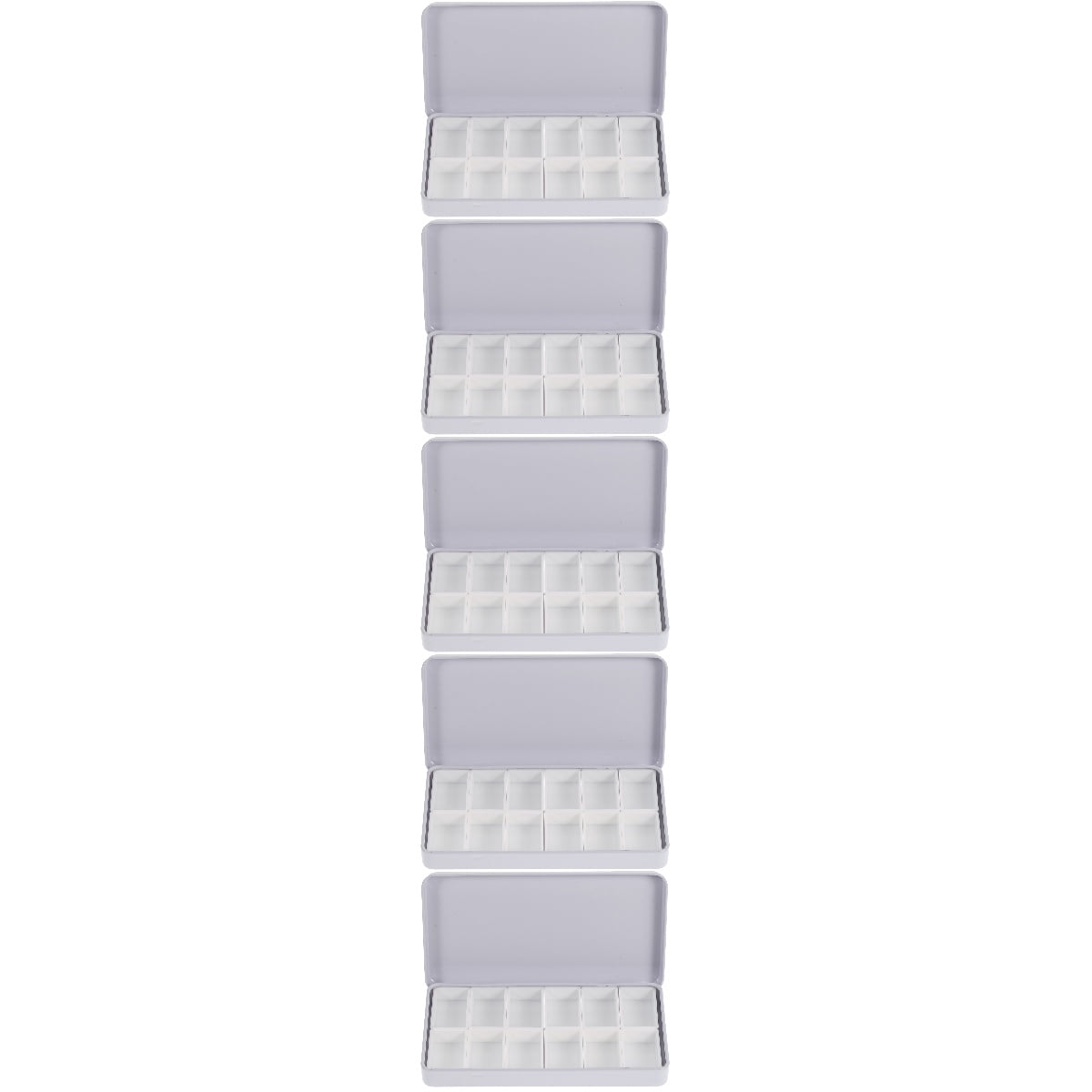 5 Sets Plastic Watercolor Paint Pan Watercolor Palettes Box Palettes ...