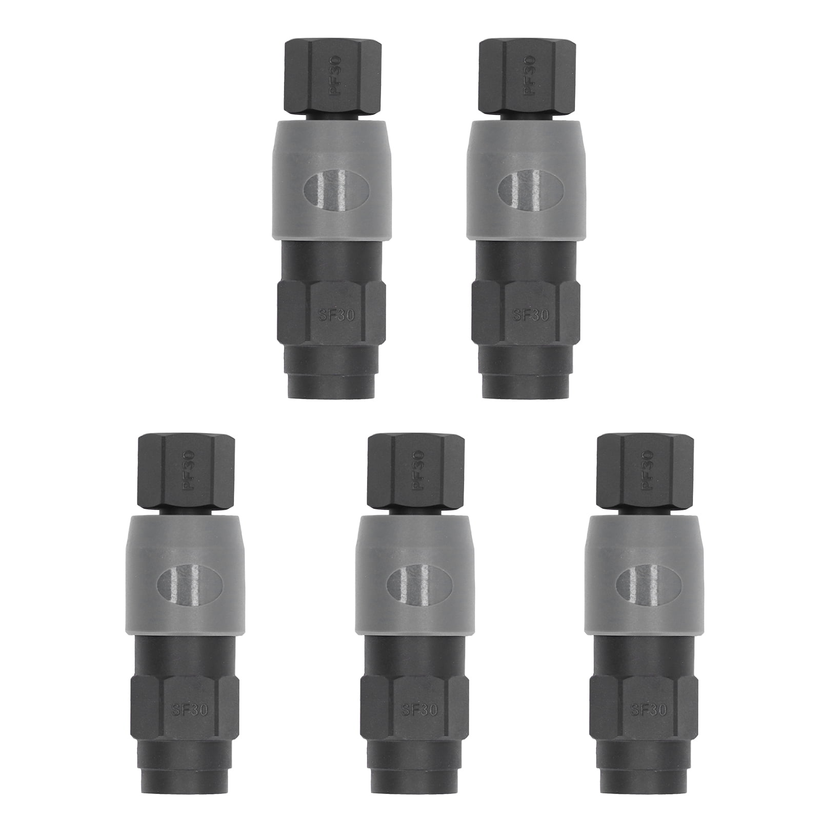 5 Sets Pneumatic Fitting Air Coupler Quick Connector Type C Self ...