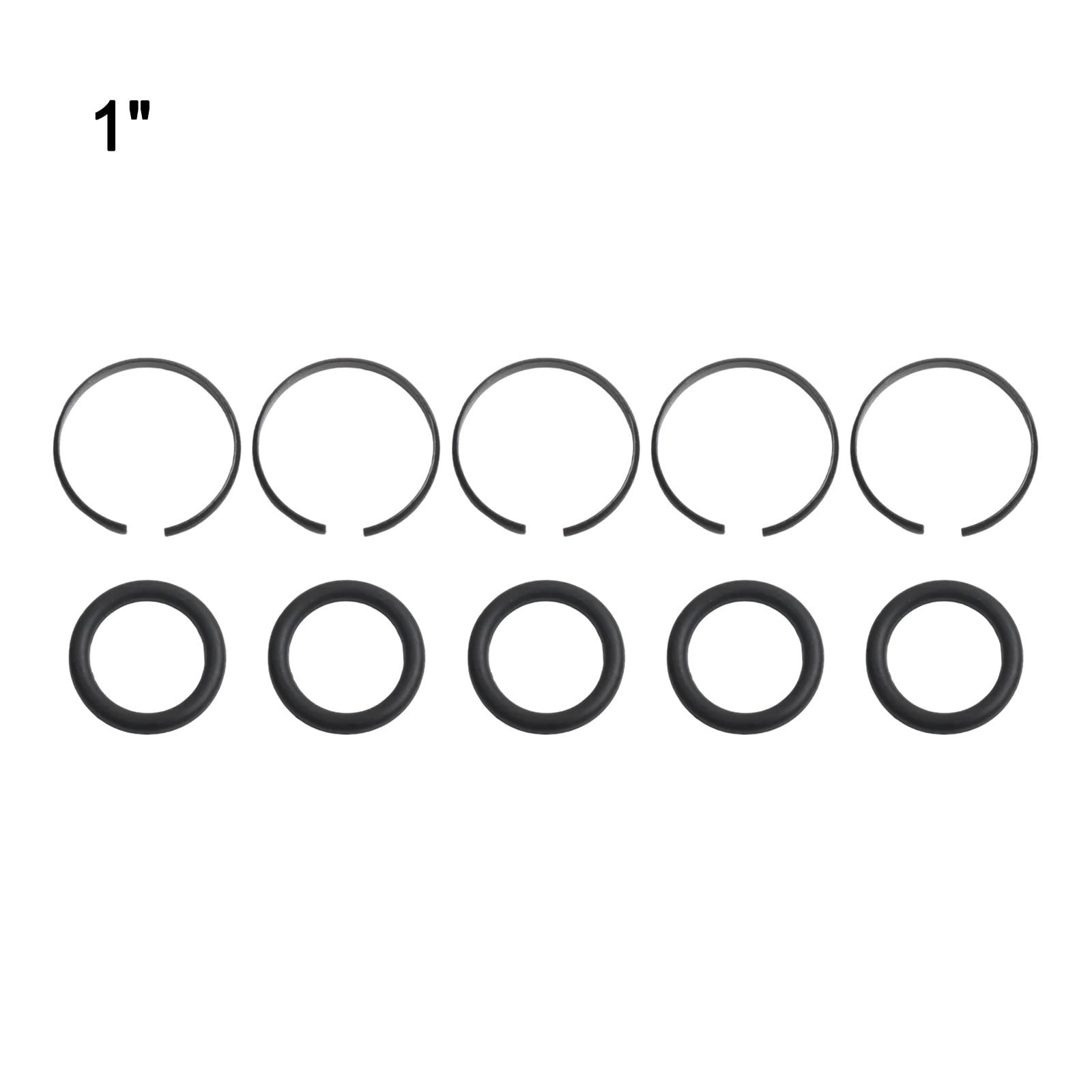 5 Sets Pneumatic Wrench Socket Retainer Rings with O-Ring, 1/2 3/8 Inch ...