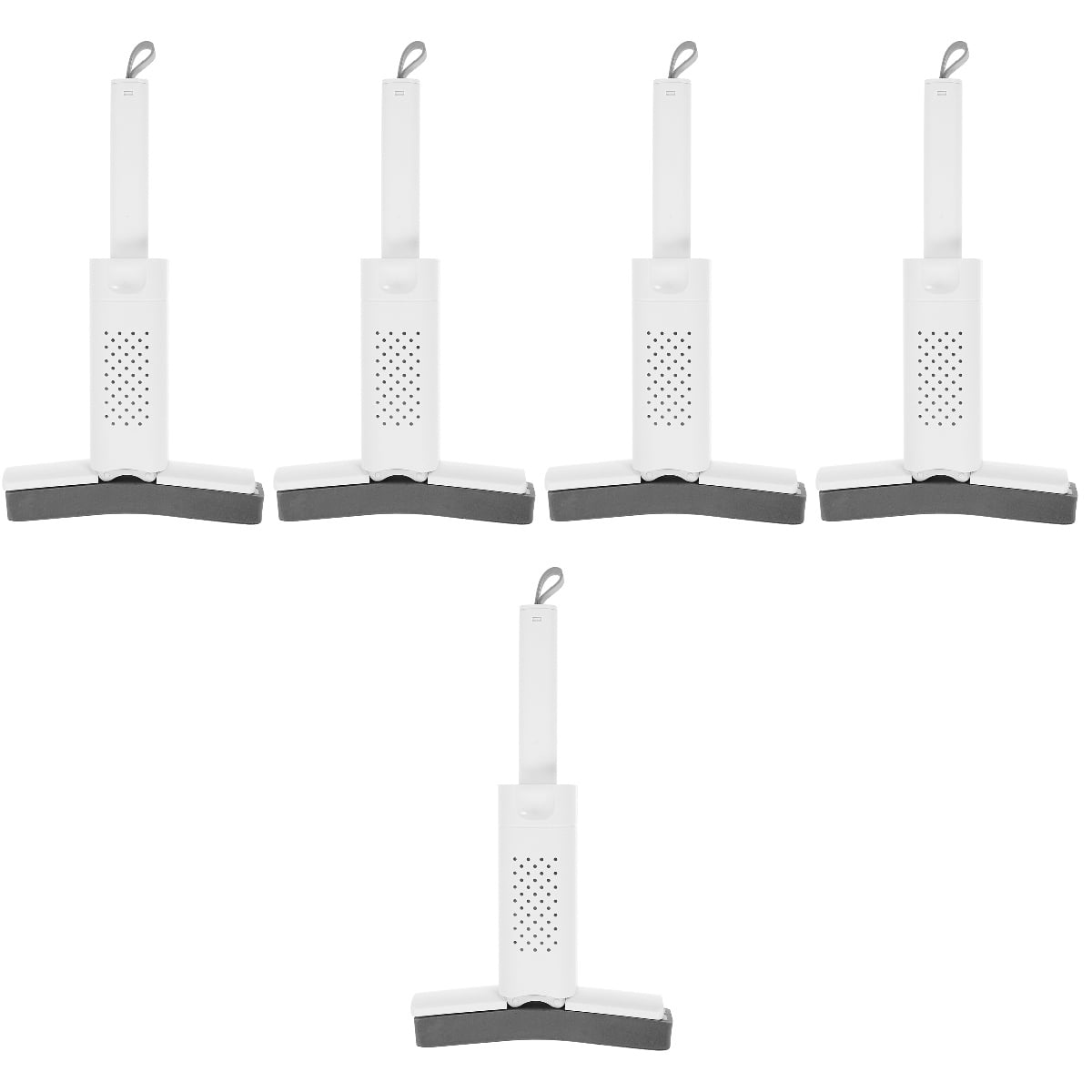 5 Sets Portable Mop Self-squeeze Mop Desktop Mop with Replaceable Mop ...