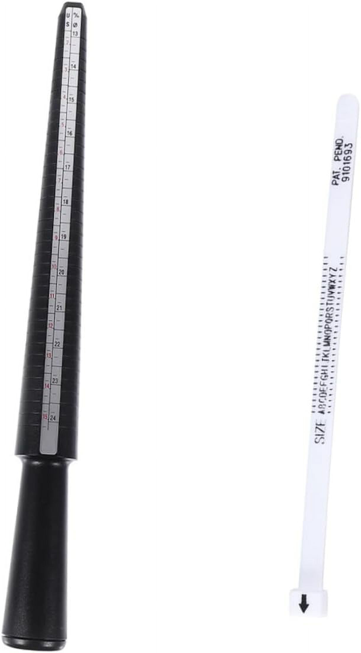 5 Sets Ring Measurement Finger Ring Measure Finger Sizer Measuring Ring ...