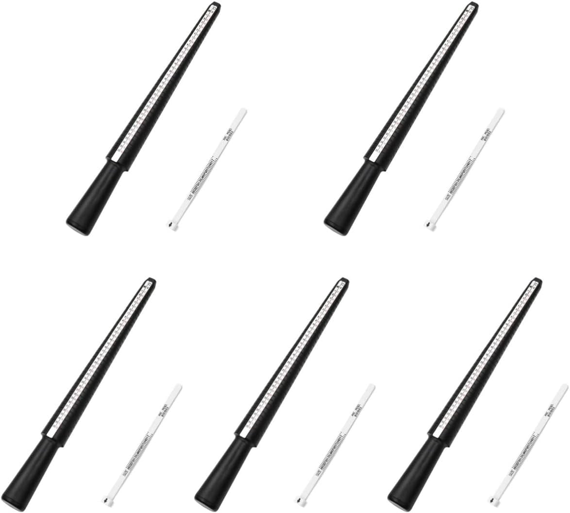 5 Sets Ring Measurement Jewlery Ring Sizer Adjuster for Loose Rings ...