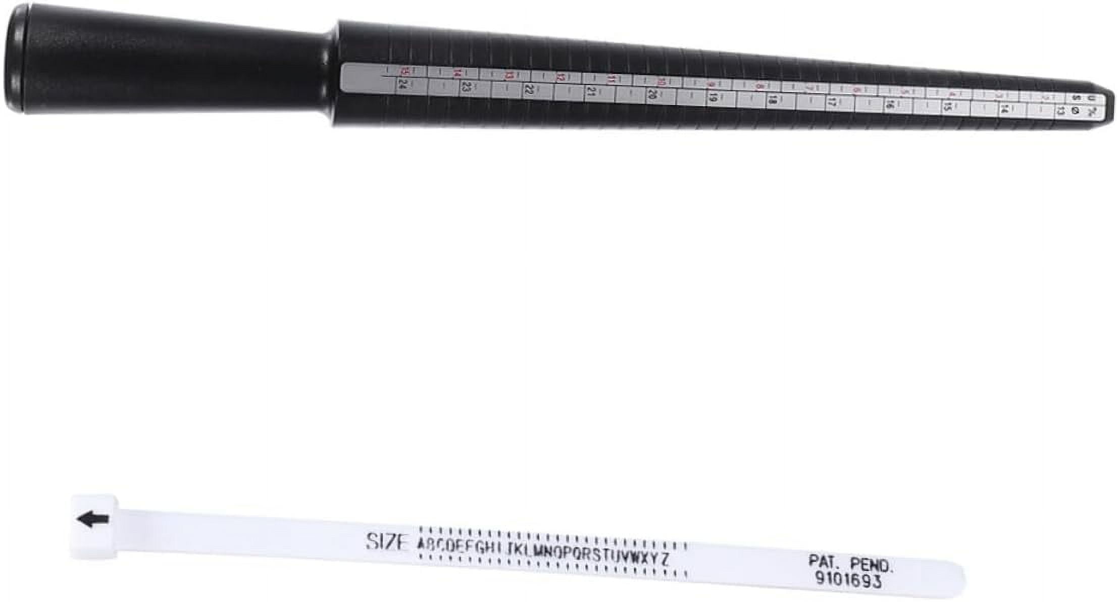 5 Sets Ring Measurement Marked Ring Mandrel Zip Pull Finger Sizing ...