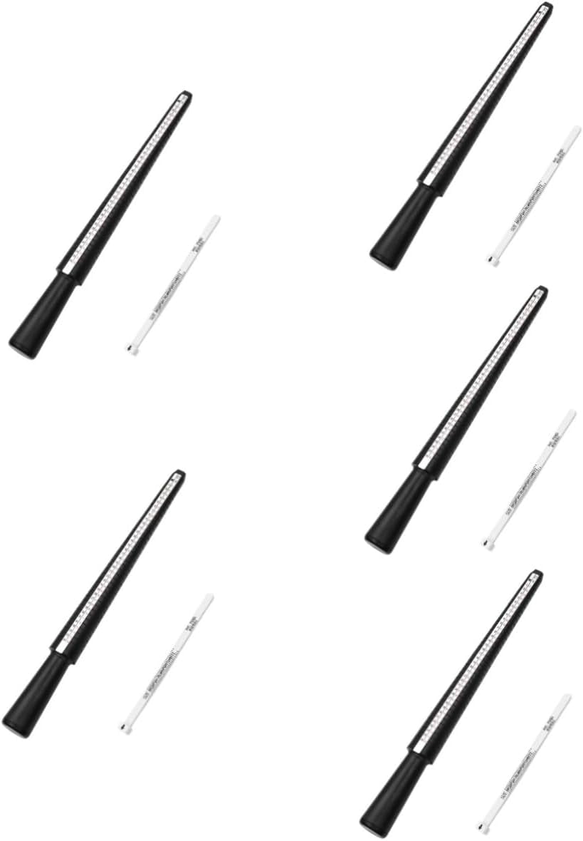 5 Sets Ring Measurement Ring Mandrel Ring Adjuster for Loose Rings ...
