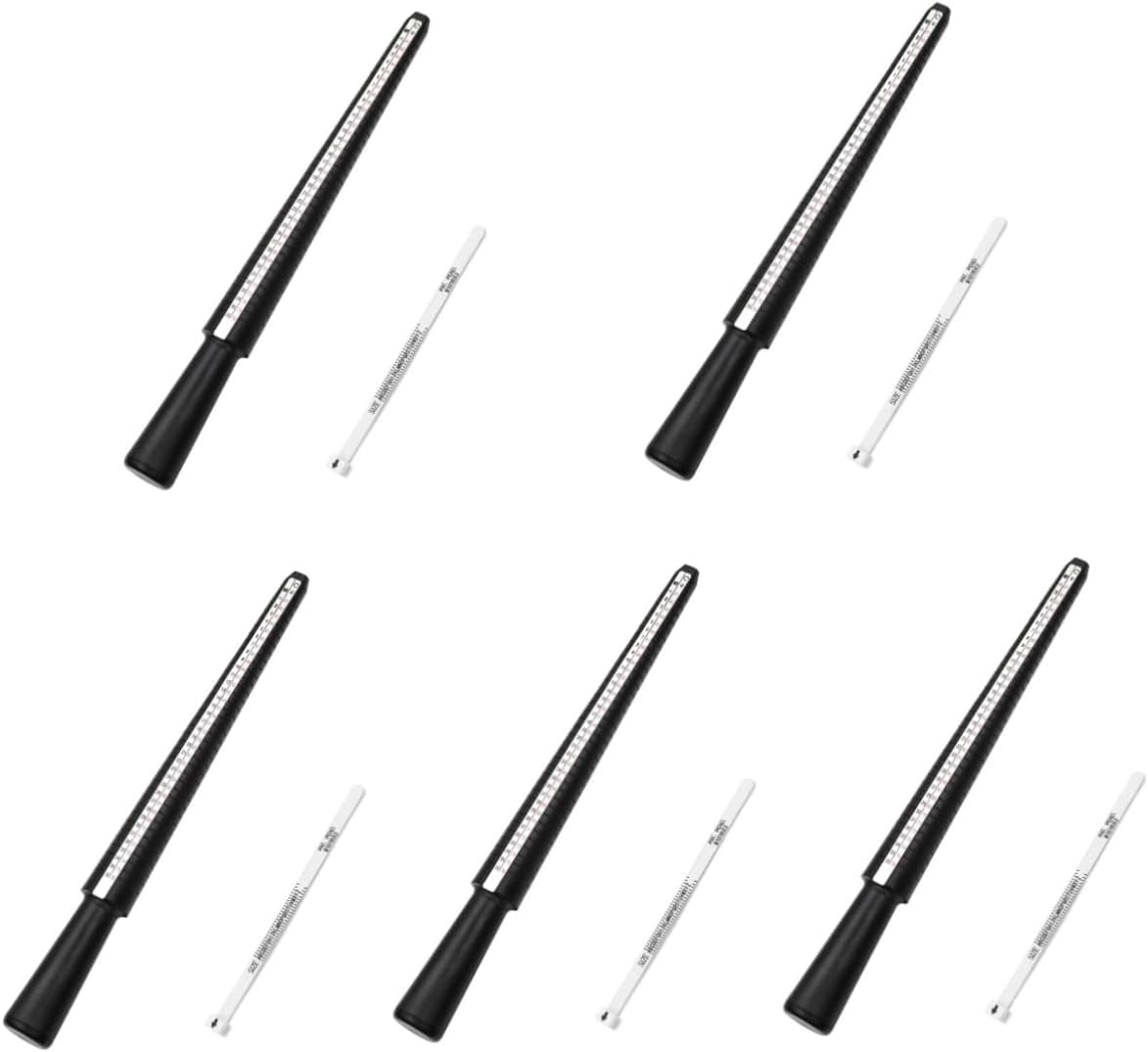 5 Sets Ring Measurement Rings Ring Sizer Ring Diameter Measuring Circle ...